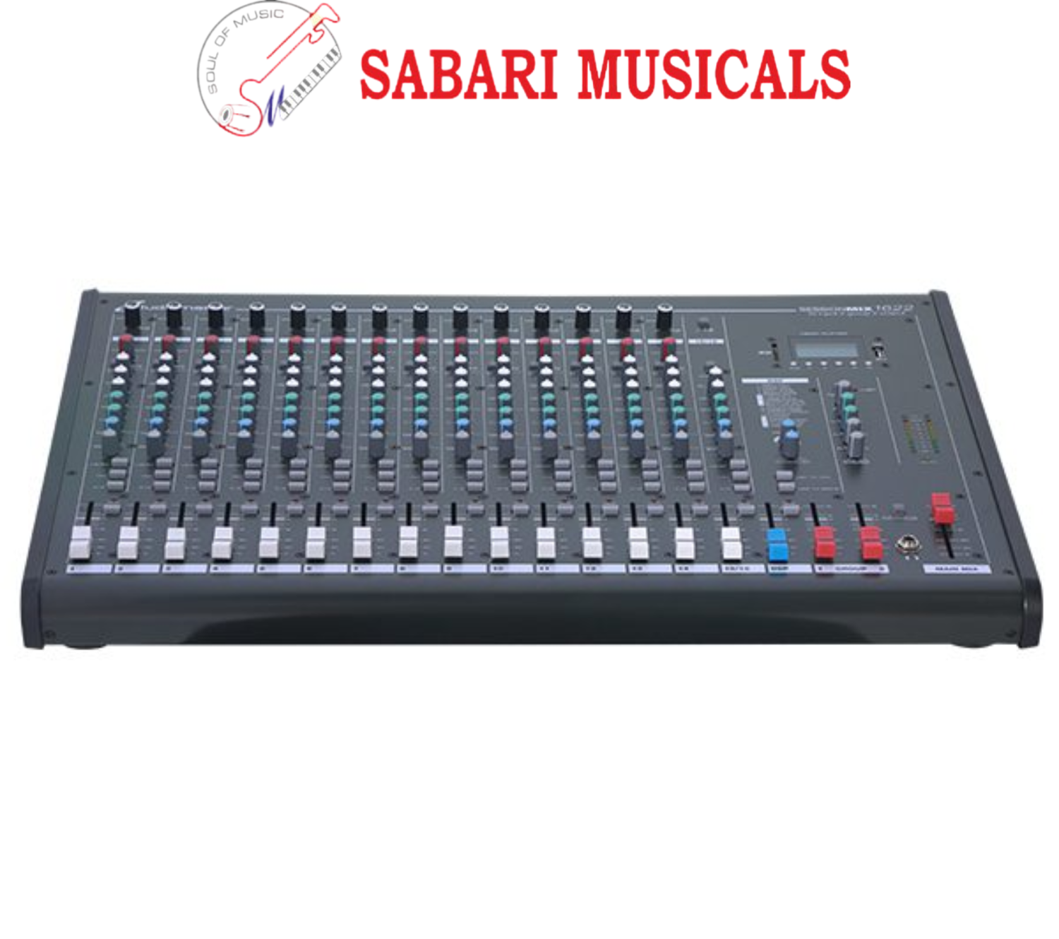 Studiomaster Session Mix 1622 12 Channel Mic Input Mixer – Sabari Musicals